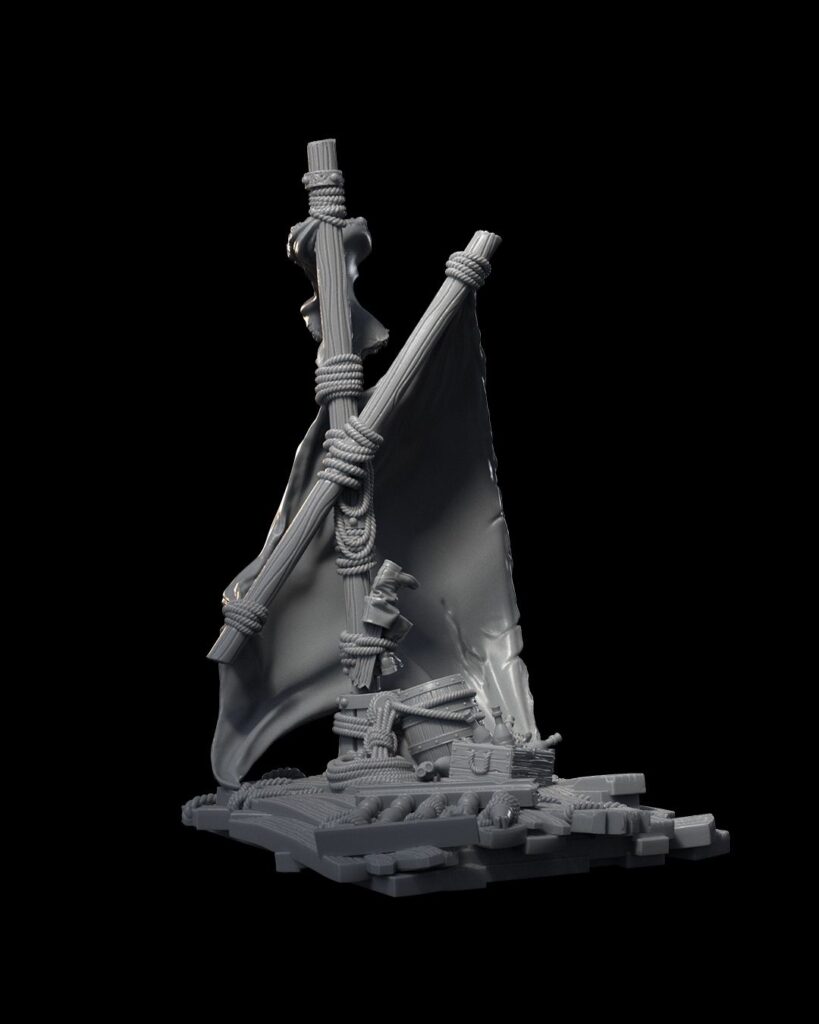 A Tale From The Deep Props - Bonehead Games